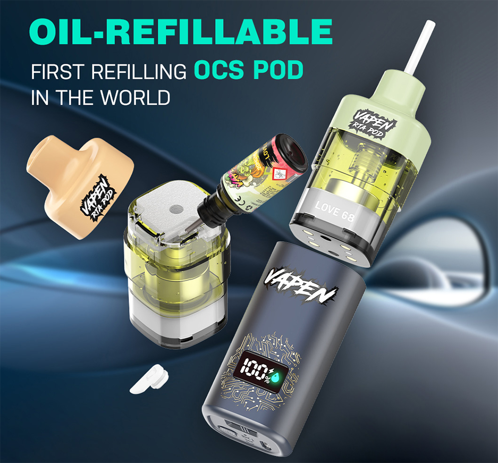 First refilling OCS pod in the world - VAPEN RTA POD Device - VAPEN ...